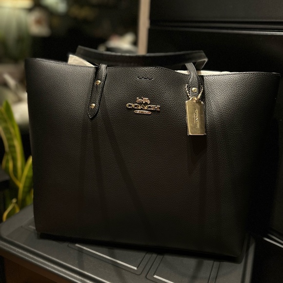 Coach | Bags | Coach Large Black Tote Bag | Poshmark
